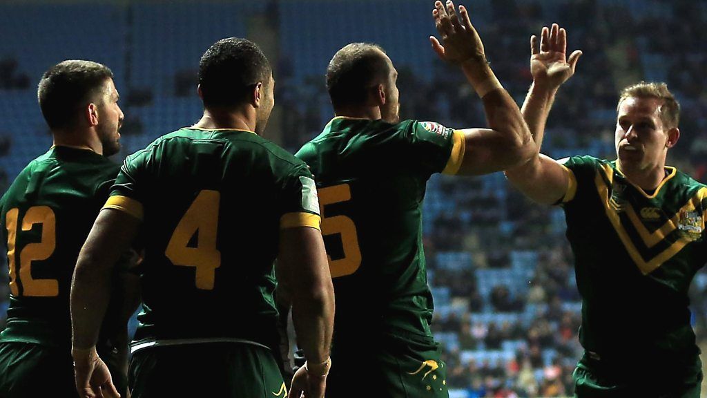 Four Nations: New Zealand 8-14 Australia - BBC Sport