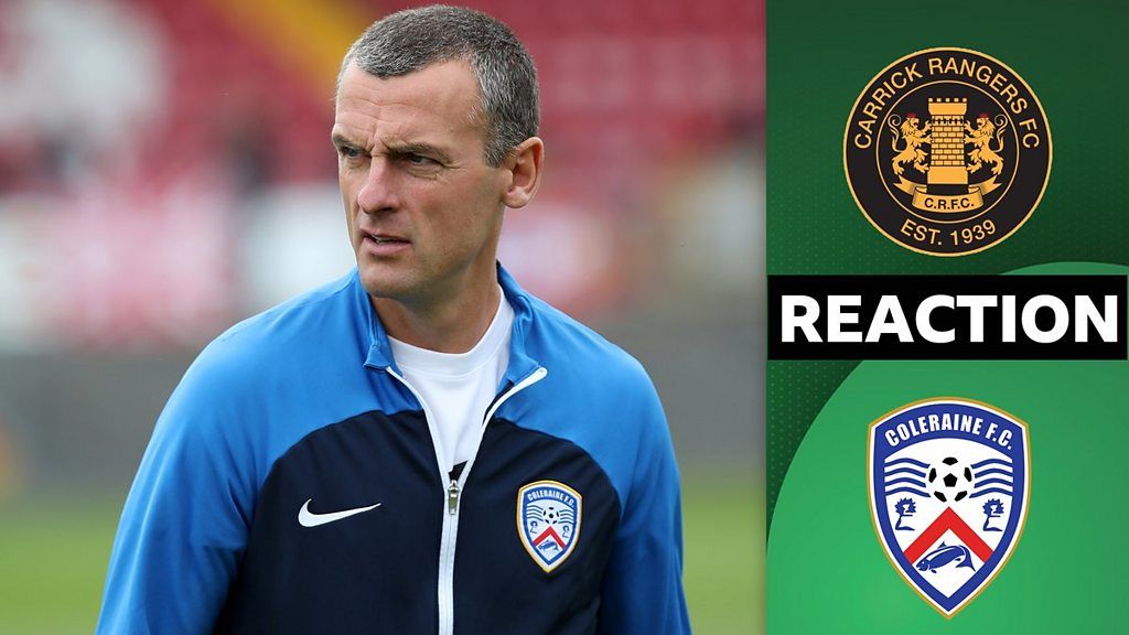 Matthew Shevlin: Coleraine manager Oran Kearney on hat-trick hero ...