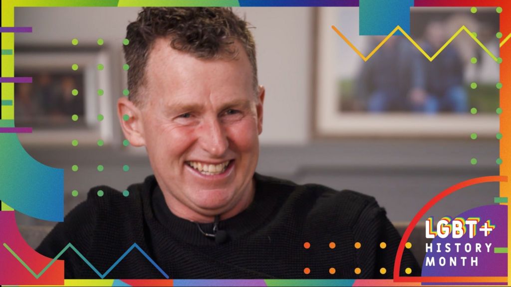 LGBT+ History Month: Nigel Owens talks to Jonathan Davies - BBC Sport