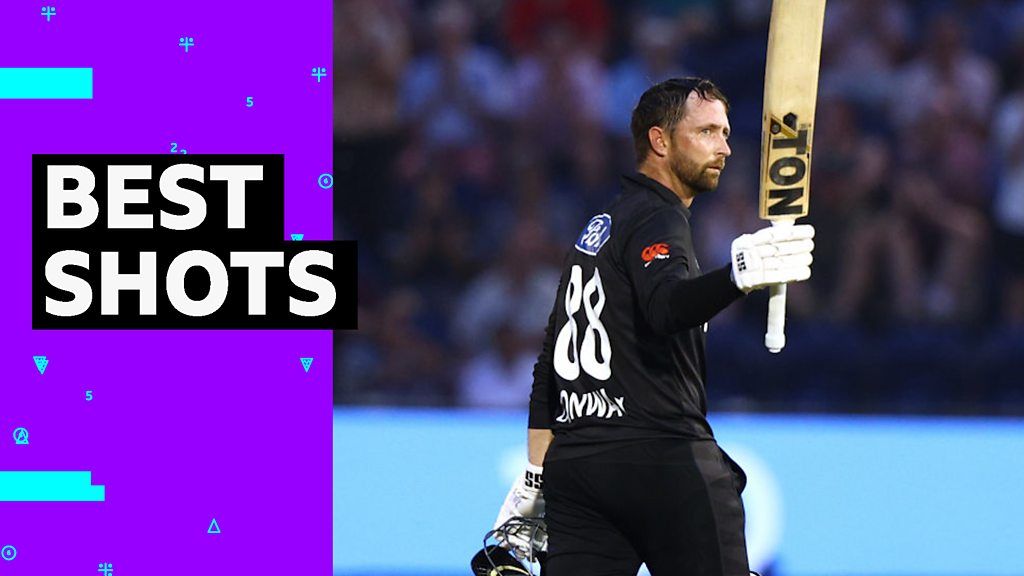 England v New Zealand: Watch the best shots of Devon Conway's 100 - BBC ...