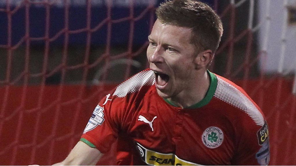 Irish Premiership highlights: Garrett on target as Cliftonville beat ...