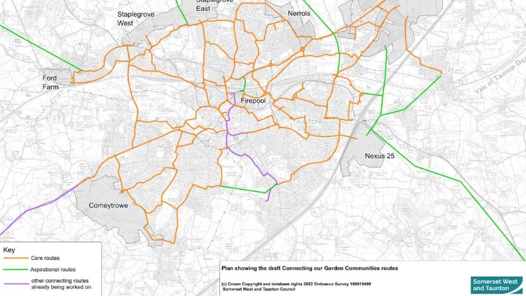 Somerset Council will need £150m for new cycle routes - BBC News