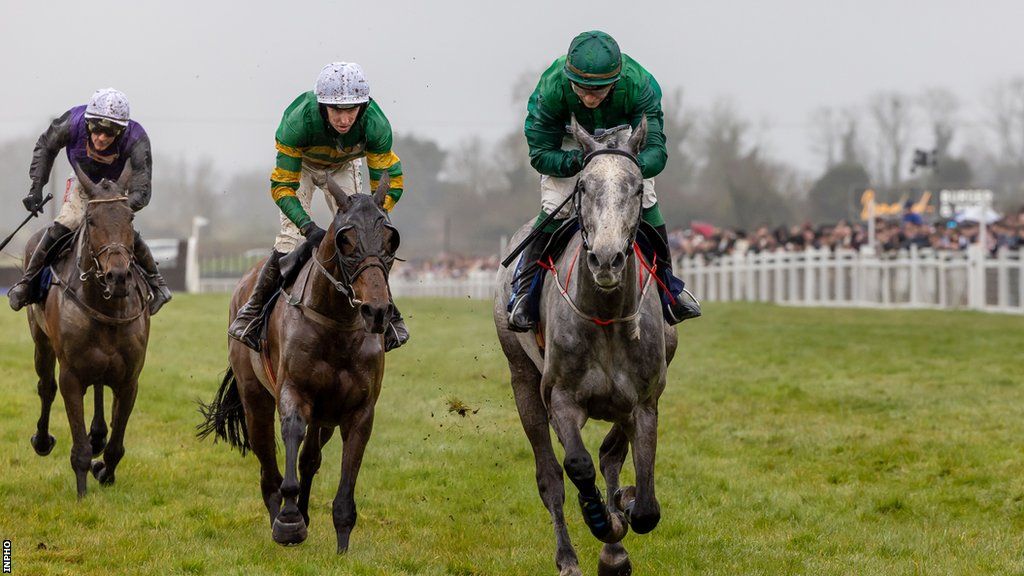Irish Grand National: Intense Raffles holds on for victory at ...