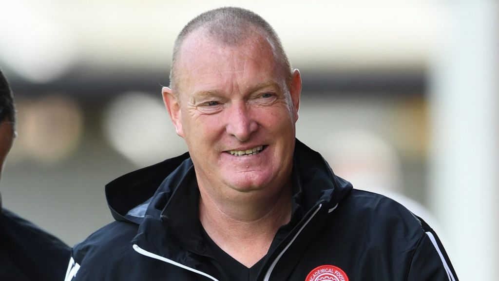 Hamilton boss Brian Rice is delighted after beating Motherwell in the ...