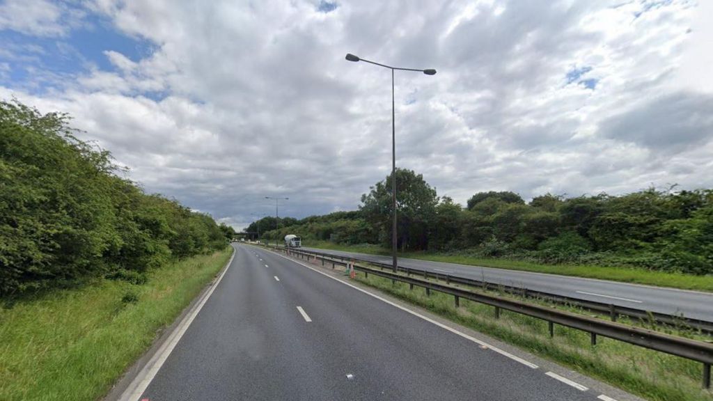 A63 overnight closures during safety upgrades - BBC News
