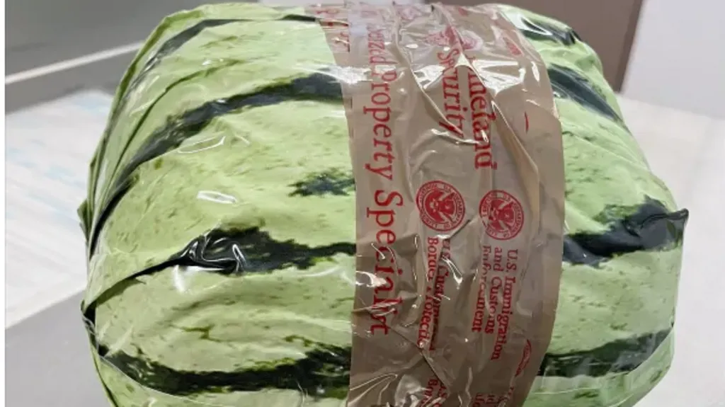 Aug 25 - Fake watermelons full of drugs fail to fool US agents