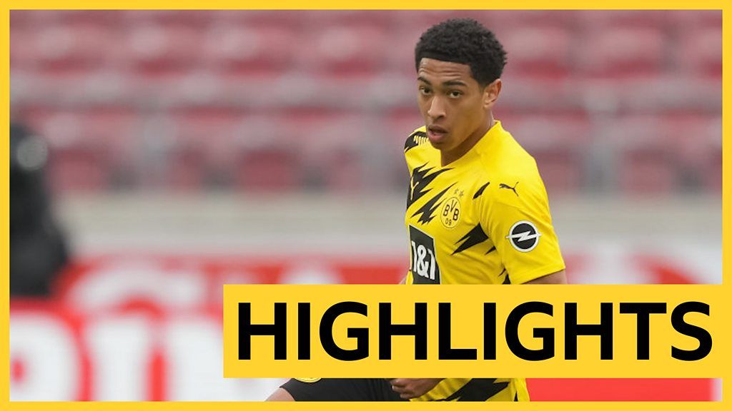 Jude Bellingham scores first Bundesliga goal for Borussia Dortmund ...