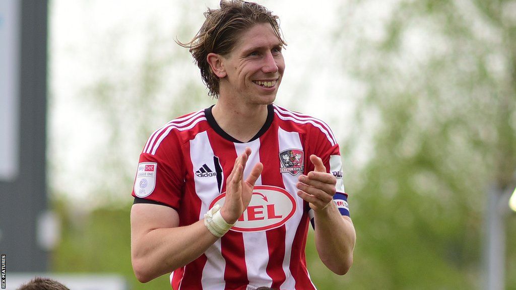 Alex Hartridge: Exeter City defender to leave club at end of season ...