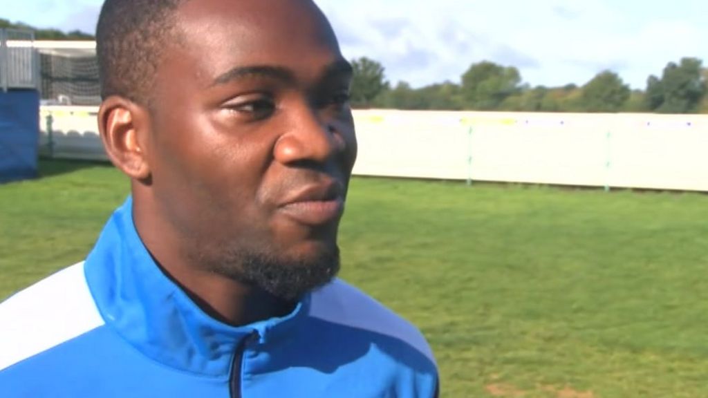 Reading: Ola John identifies with Europe's migrant crisis - BBC Sport