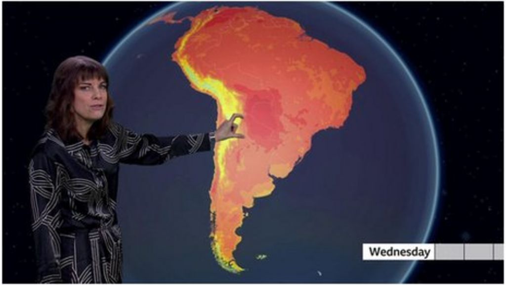 Heatwave continues in Paraguay - BBC Weather