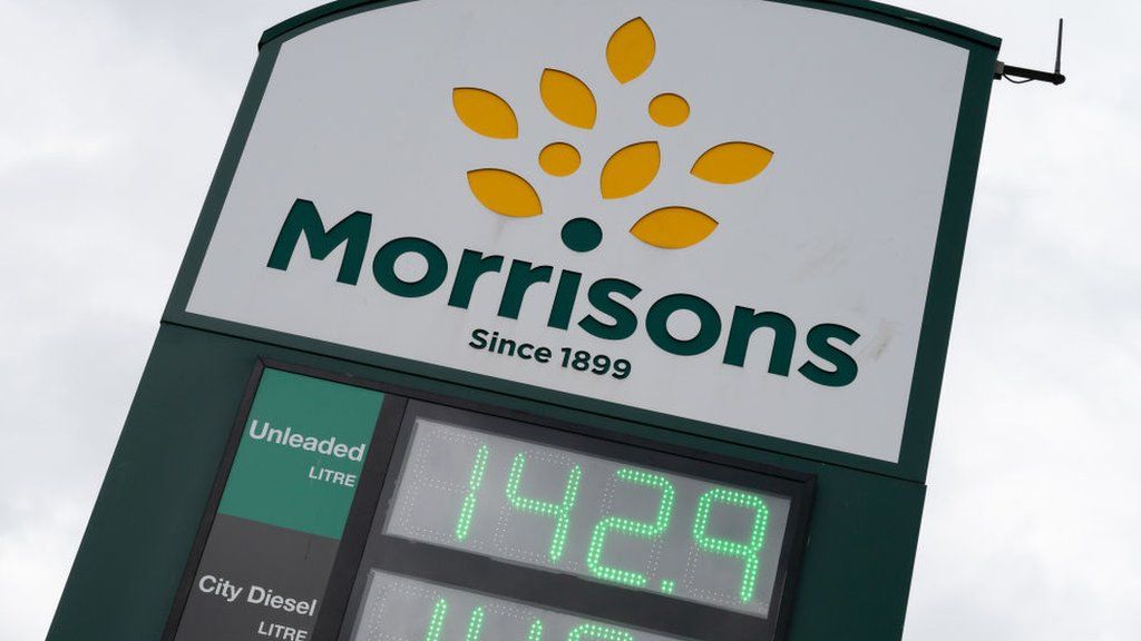 Morrisons posts £1bn loss amid rising debt costs - BBC News