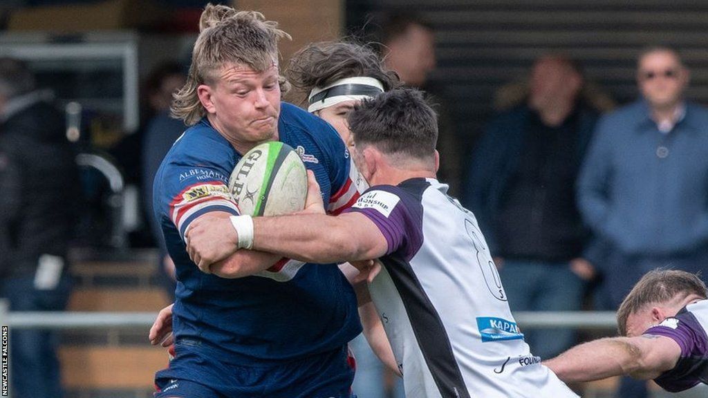 Newcastle Falcons: Josh Peters' unlikely rugby journey to the ...