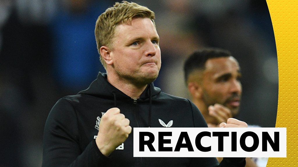 Newcastle United 4-1 Brighton & Hove Albion: Eddie Howe says his side ...