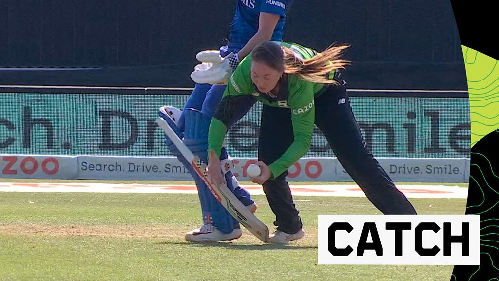 The Hundred: Amanda-Jade Wellington takes 'fantastic' one-handed catch ...