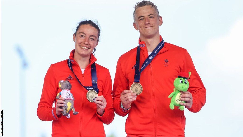 European Games: Sam Curry and Jess Varley mark Team GB debuts with bronze in Krakow - BBC Sport