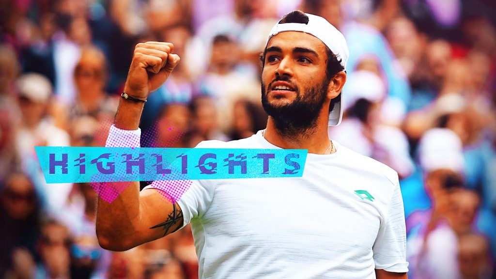 Wimbledon 2021: Berrettini beats Hurkacz to become first Italian to reach Wimbledon men's final ...