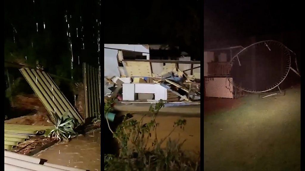 Cyclone Seroja: Fast-moving cyclone lashes Western Australia - BBC ...