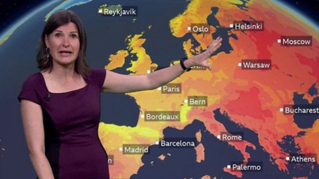 Europe gripped by hot weather - BBC Weather
