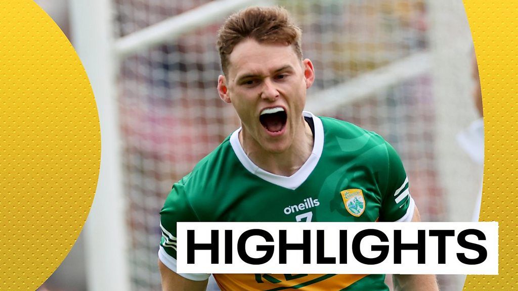 Watch: Kerry come on strong to reach All-Ireland decider - BBC Sport