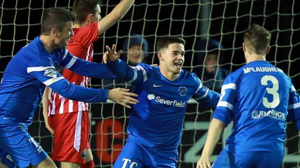 Mallards beat bottom side Warrenpoint Town at Ferney Park - BBC Sport