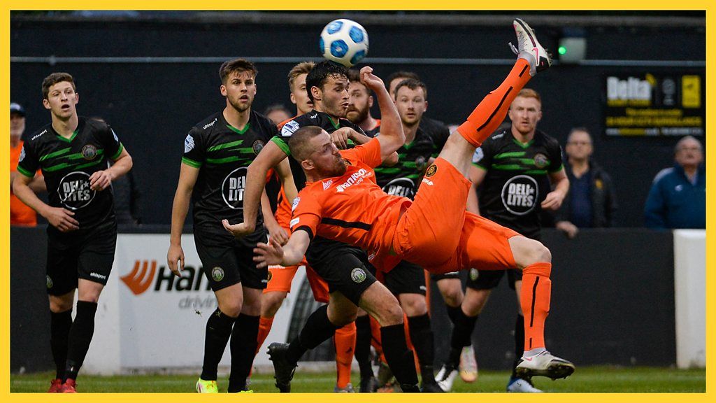 Kelly strike gives Carrick Rangers victory over Warrenpoint Town - BBC ...