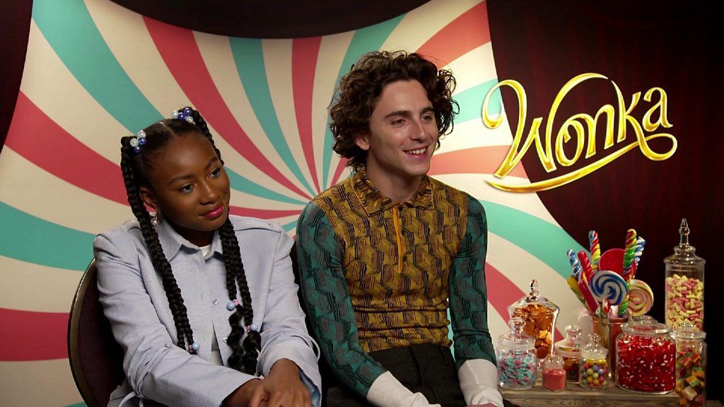 Wonka: Film stars answer kids' questions - BBC Newsround