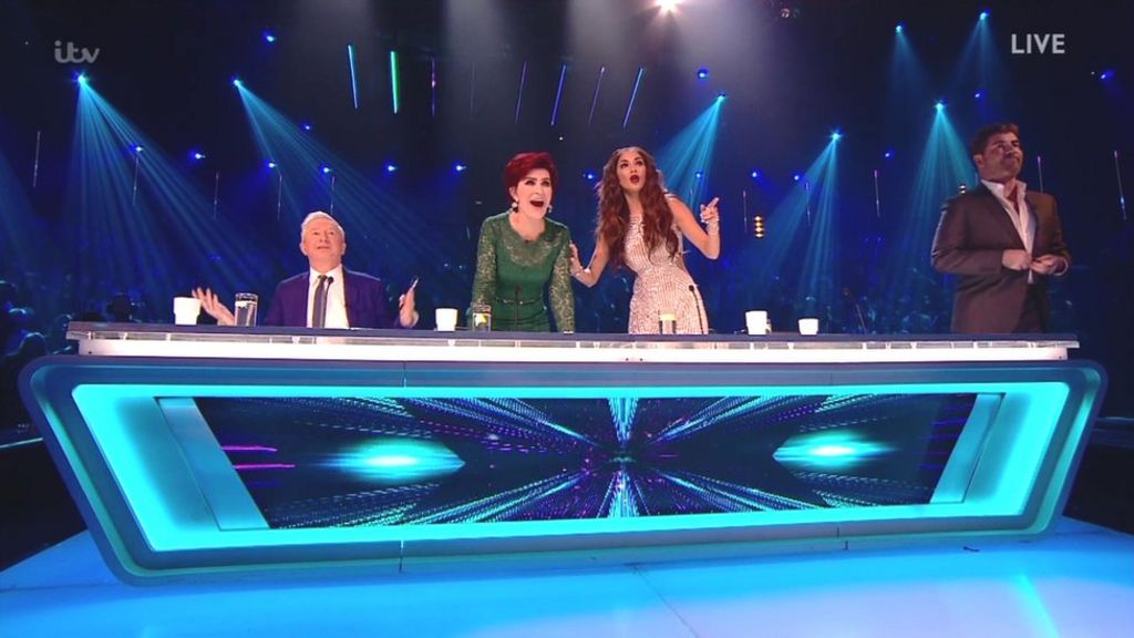 X Factor: Stage invasion after Honey G performance - BBC Newsround