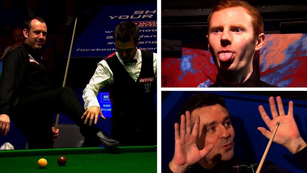 World Snooker Championship: Funniest moments from the Crucible - BBC Sport