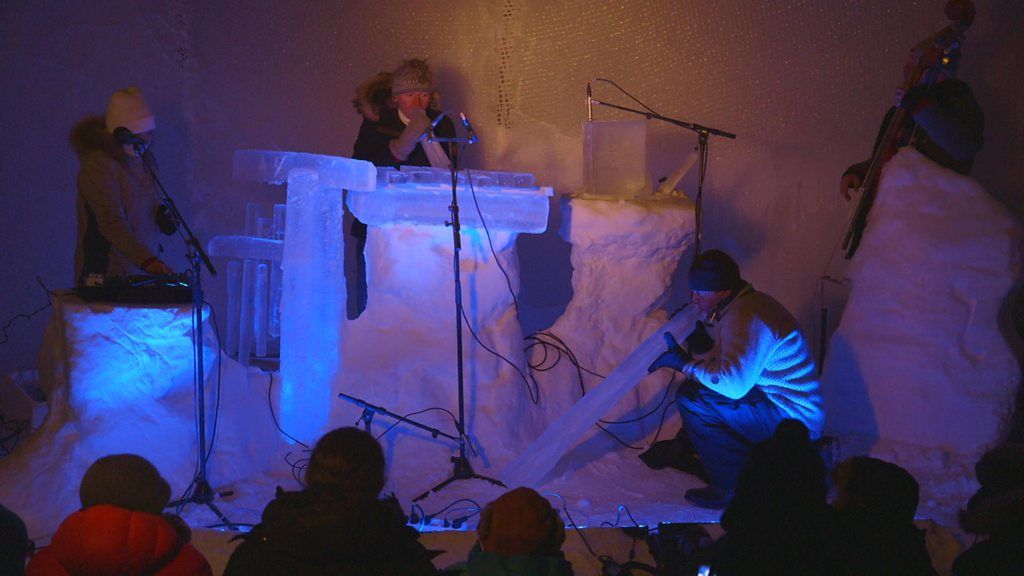 The musical ice festival - BBC Newsround