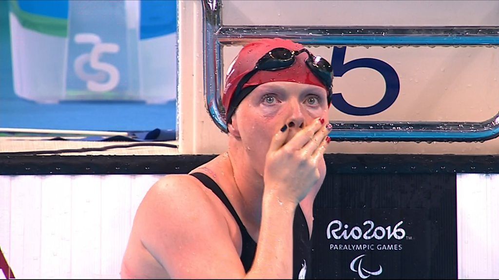 Rio Paralympics 2016: Susie Rodgers wins S7 50m butterfly gold - BBC Sport