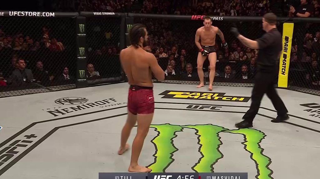 Ufc London Jorge Masvidal Low Blows Darren Till Bbc Sport