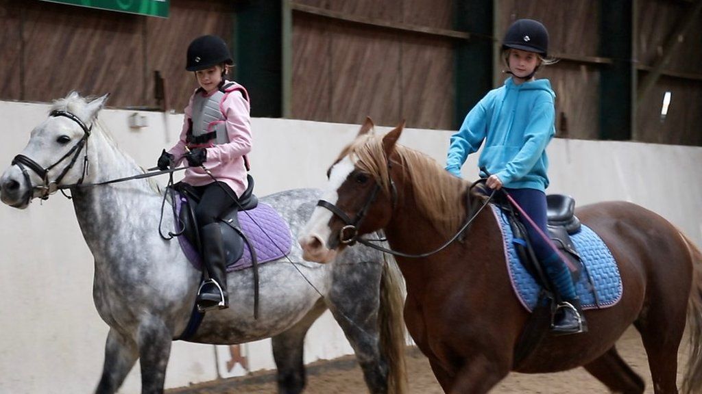 Brenda Blethyn opens sensory garden at Washington riding centre - BBC News