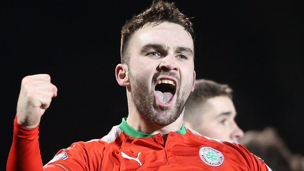 Irish Cup fifth round: Harney hat-trick as Reds edge Warrenpoint in ...