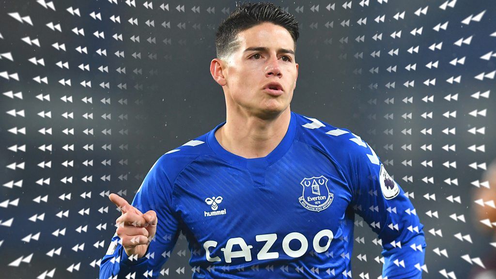 James Rodriguez: Everton midfielder's best Premier League moments - BBC ...
