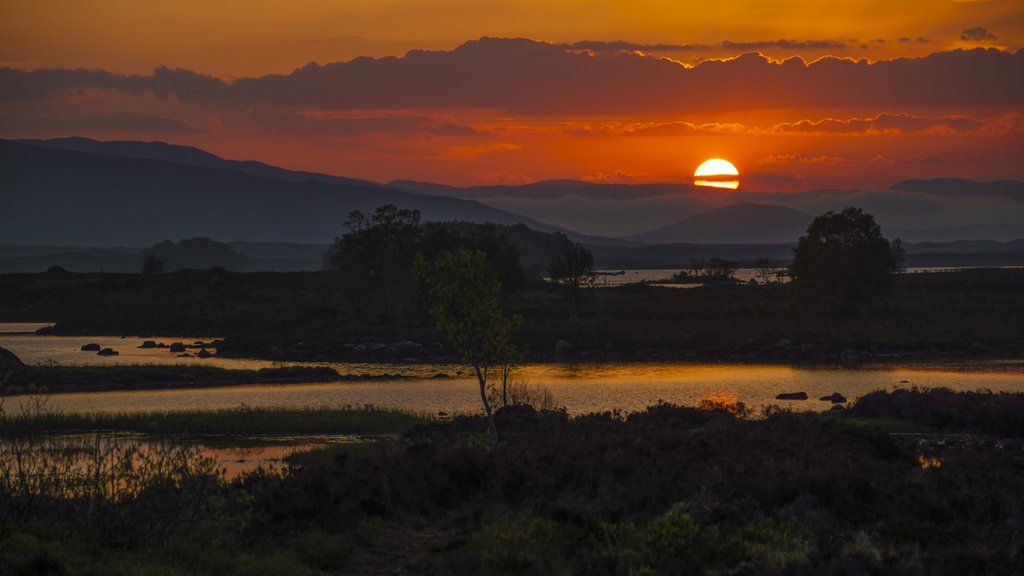Bank holiday weekend sunshine across Scotland - BBC News
