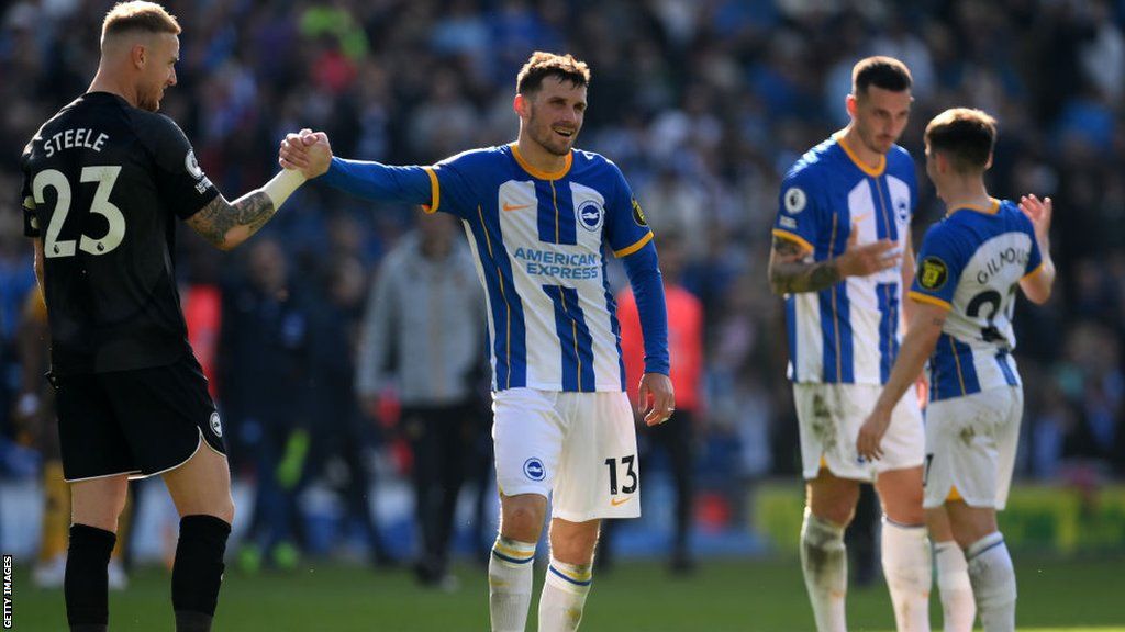 Brighton 6-0 Wolves: 'Brilliant' Seagulls in 'mad scramble' for Europe ...