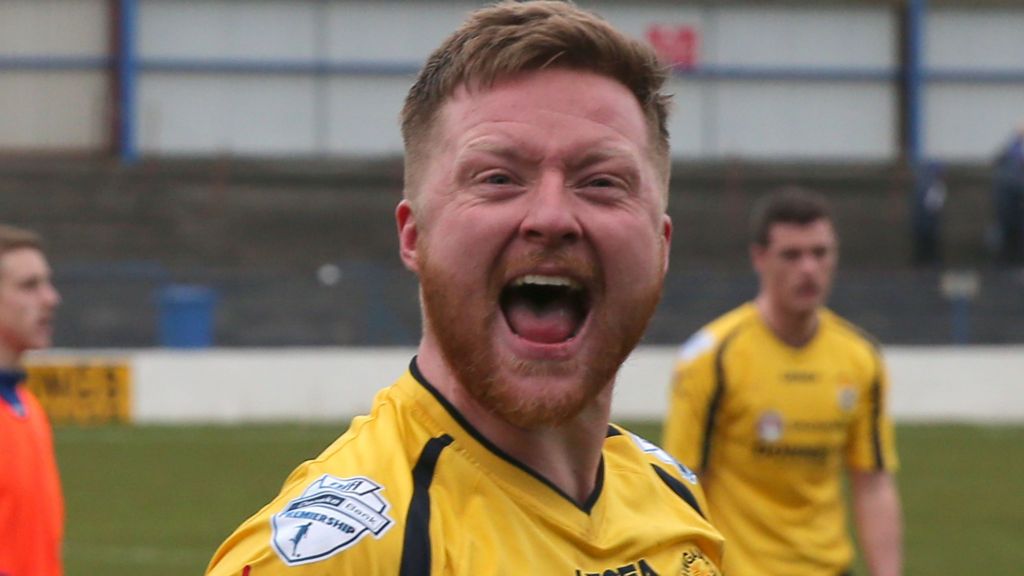 Irish Premiership: Hazley strike sinks Bannsiders - BBC Sport