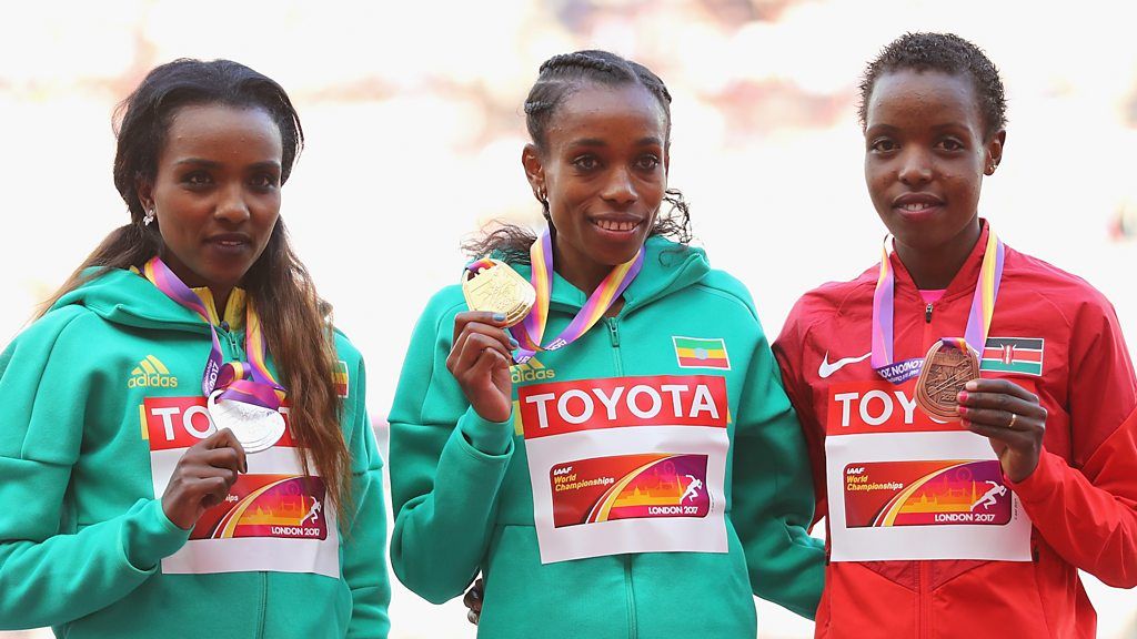 Agnes Tirop wins 10,000m bronze medal at 2017 World Athletics ...