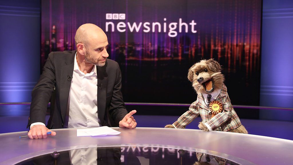 General election: Can Hacker handle a Newsnight TV interview?! - BBC ...
