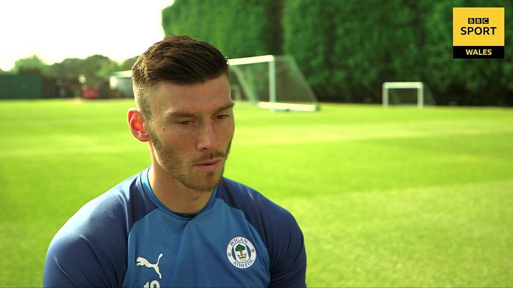 Kieffer Moore on 'surreal' Wales debut after rise up leagues - BBC Sport