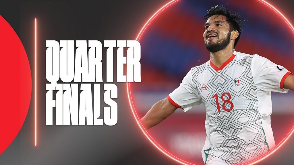 Tokyo Olympics: All the goals from the men's quarter-finals - BBC Sport
