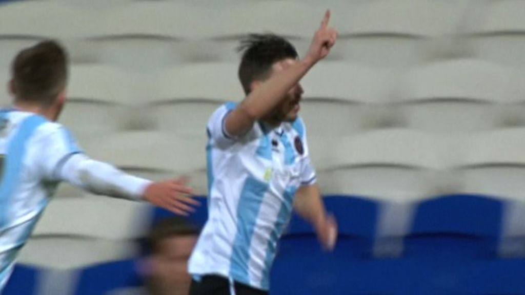 FA Cup: Andy Mangan gives Shrewsbury the lead at Cardiff - BBC Sport