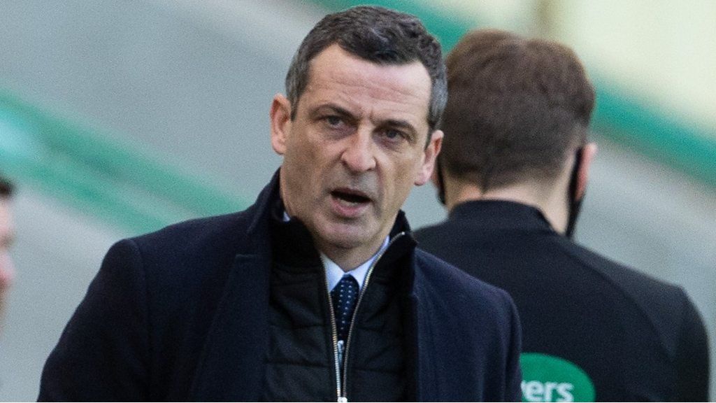 'Incredibly soft goals' frustrate Hibernian head coach Jack Ross - BBC ...