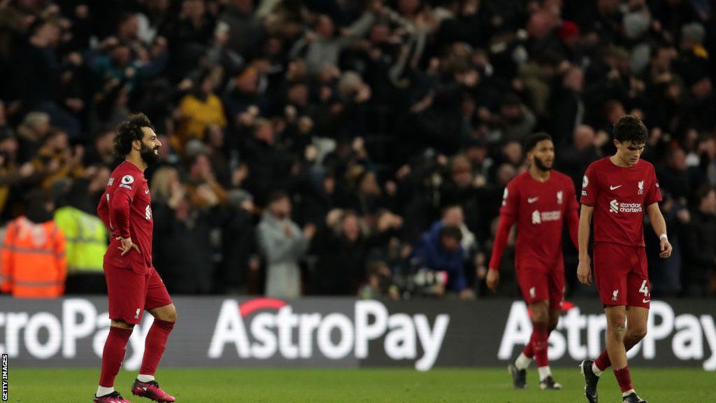 Wolves 3-0 Liverpool: Twelve minutes of misery as Reds hit new low in ...