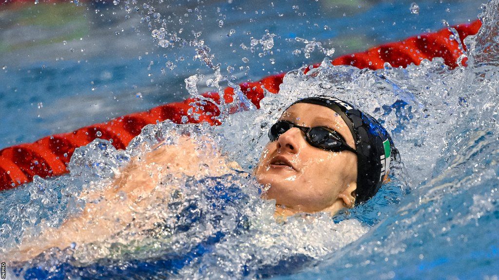 Danielle Hill: Larne swimmer sets another Irish national record in women's 100m freestyle - BBC ...