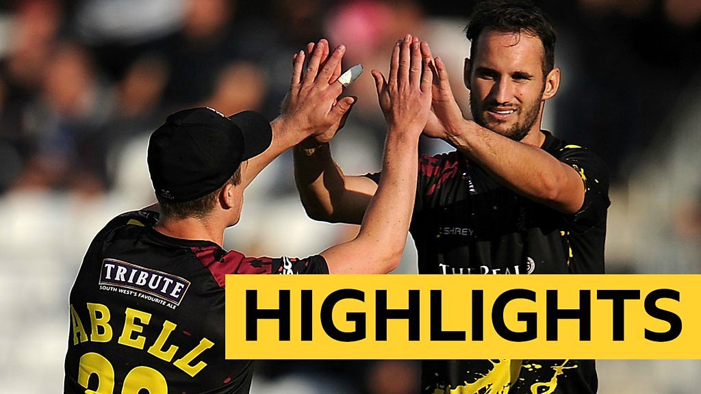 T20 Blast highlights: Lewis Gregory dominates with bat and ball as ...