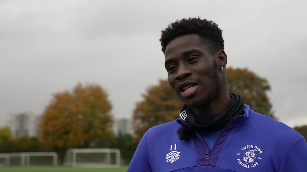 Elijah Adebayo: Luton striker says racist abuse must be punished - BBC ...