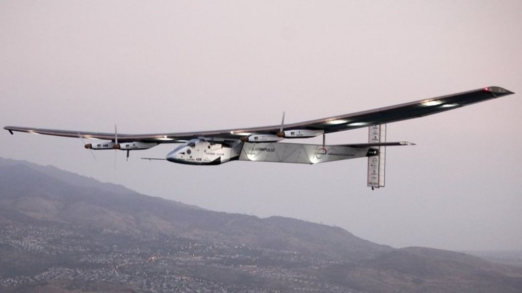 Solar Impulse 2 test flight has been a success - BBC Newsround