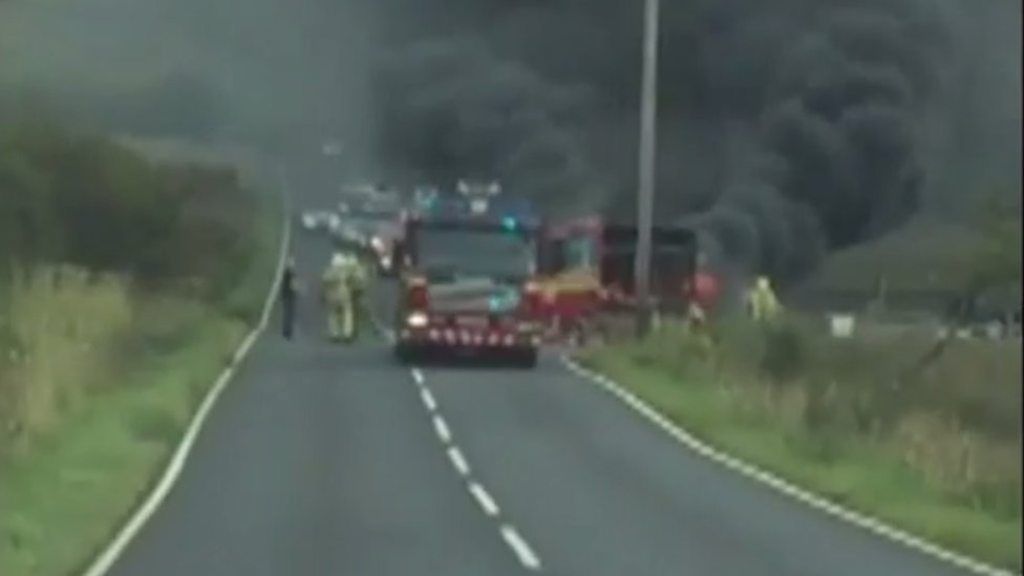 Birmingham double decker bus fire treated as arson - BBC News