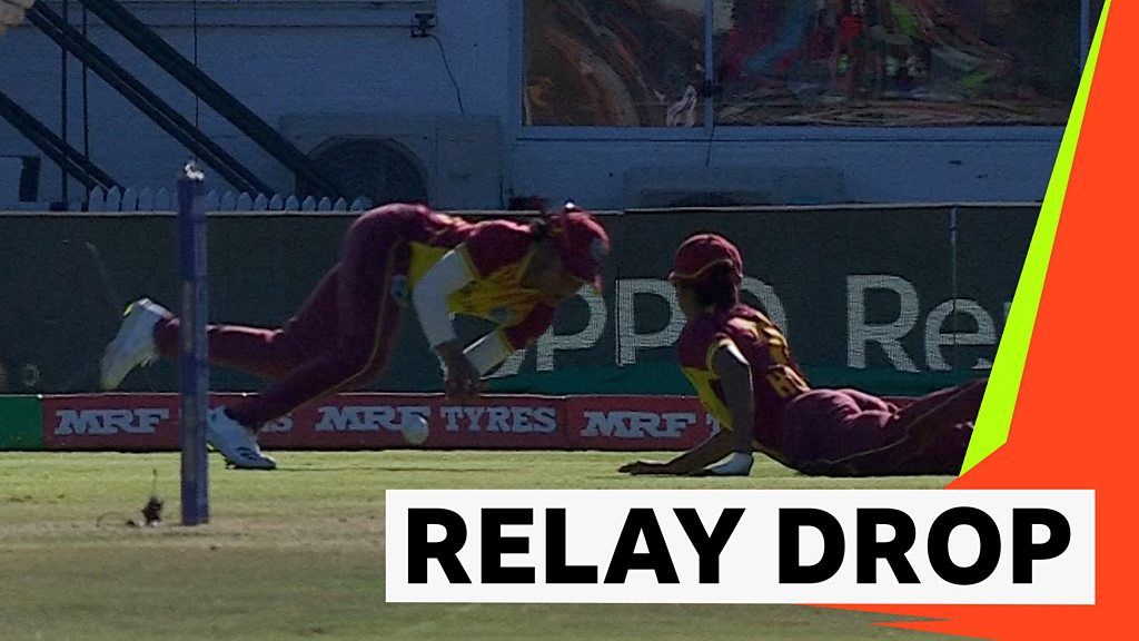 Women's T20 World Cup: West Indies pair drop double catch chance - BBC ...